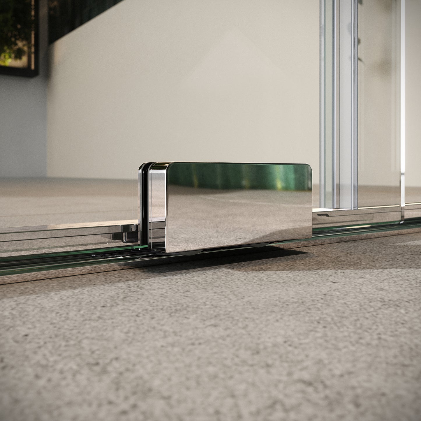 Movement 1200mm Sliding Shower Door in Chrome – Corso Bathrooms